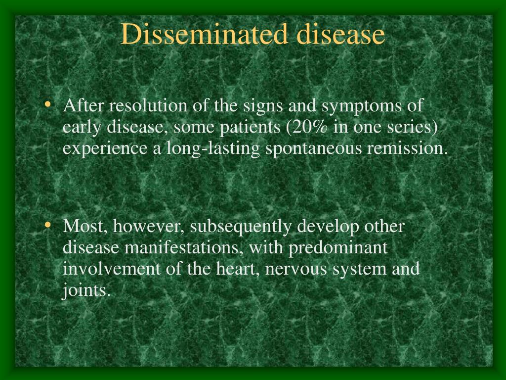 PPT - Lyme disease Lyme borreliosis PowerPoint Presentation, free ...