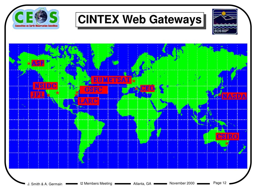 PPT - Committee On Earth Observation Satellites (CEOS) & Earth ...