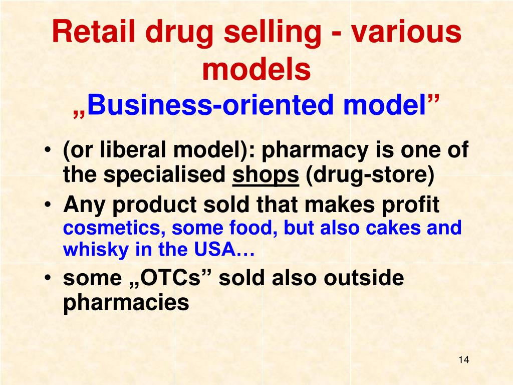PPT - Retail medicine supply (to patients) PowerPoint Presentation ...