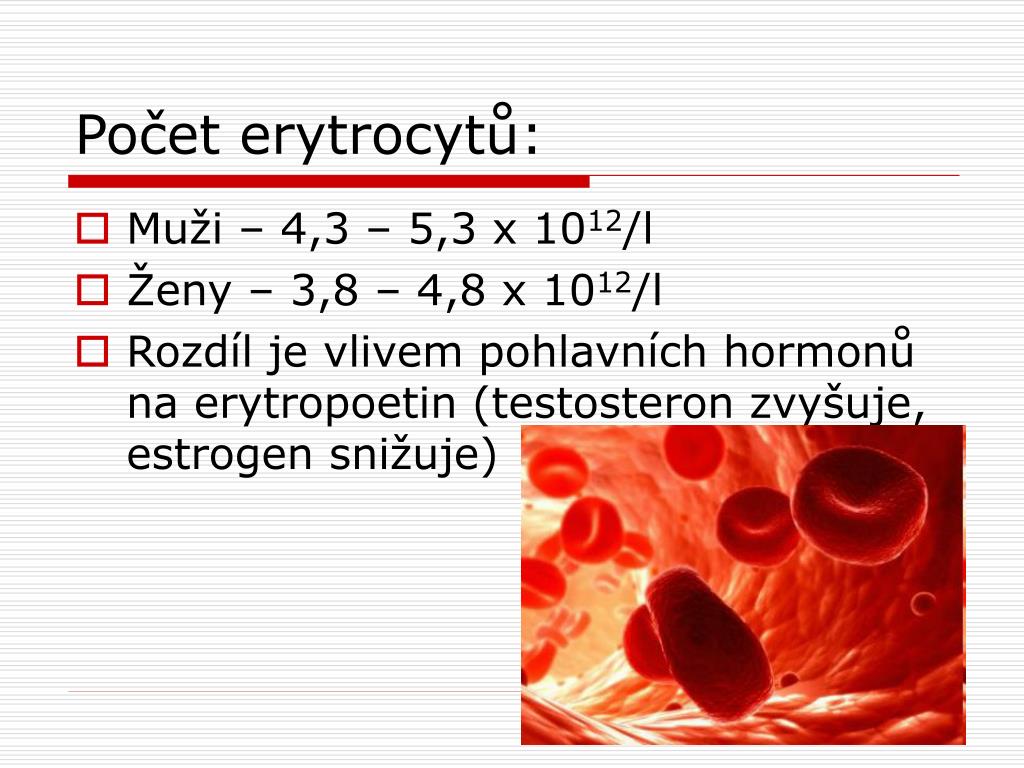 PPT - Erytrocyty. Hemoglobin. Krevní skupiny a Rh faktor. Krevní ...