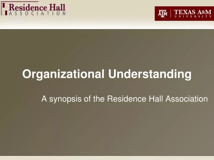 PPT - Organizational Understanding PowerPoint Presentation, free ...