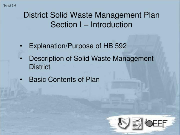PPT - Thank You Partners Introduction Module 1 Ohio Solid Waste ...