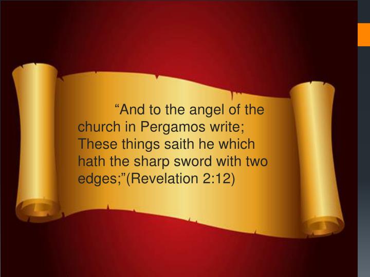 PPT - Revelation 2:12-17 PowerPoint Presentation - ID:4549266