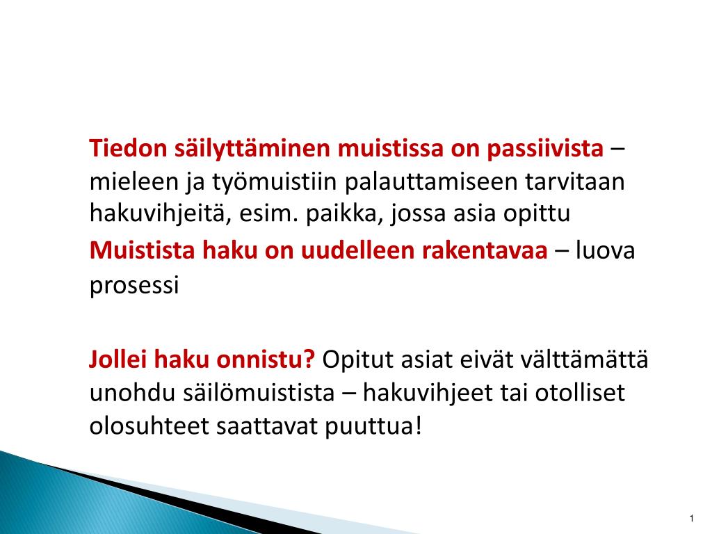 PPT - Ajankohtaista tietoa muistisairauksista PowerPoint Presentation ...