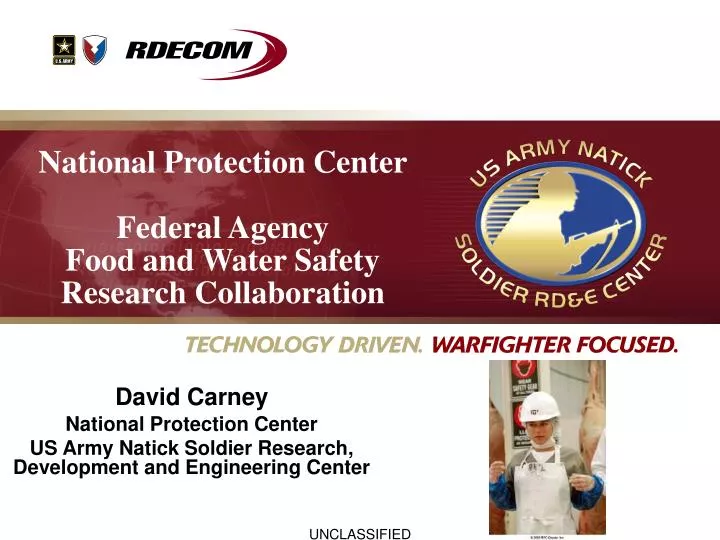 PPT - National Protection Center Federal Agency Food and Water Safety ...