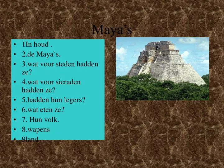 PPT - Maya’s PowerPoint Presentation, free download - ID:4549987
