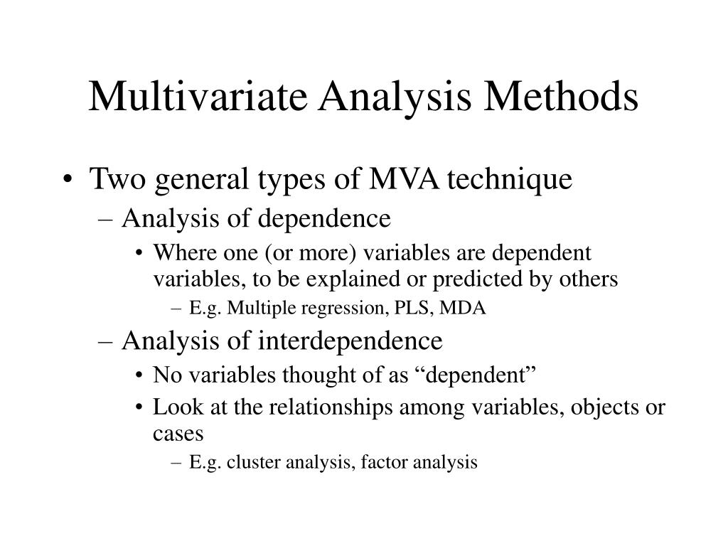 Ppt Multivariate Analysis Powerpoint Presentation Free Download Id4551198 5754