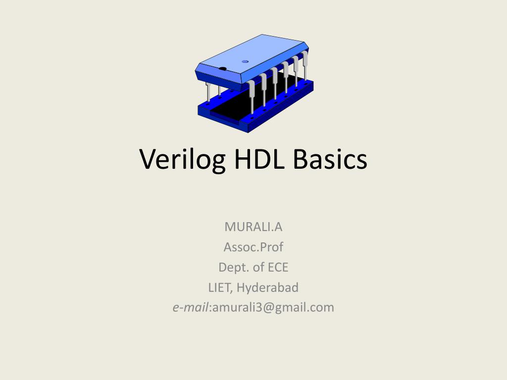PPT - Verilog HDL Basics PowerPoint Presentation, free download - ID ... PPT - Verilog HDL Basics PowerPoint Presentation, free download - ID ...
