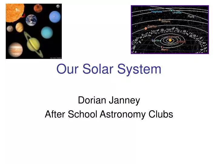 PPT - Our Solar System PowerPoint Presentation, free download - ID:4551954