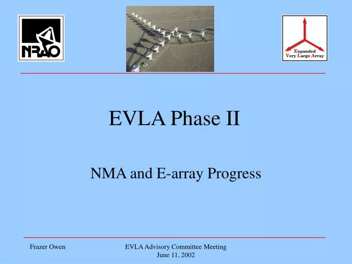 PPT - EVLA Phase II PowerPoint Presentation, free download - ID:4555816
