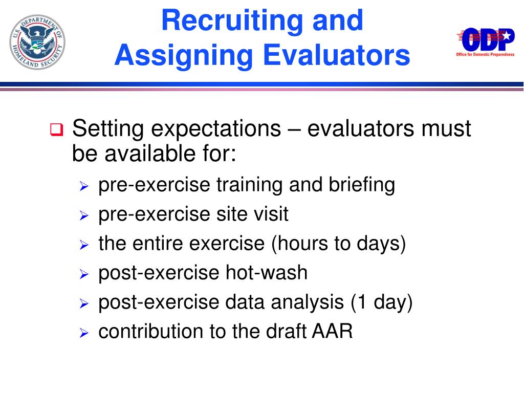 PPT - HSEEP Exercise Evaluation and Improvement PowerPoint Presentation ...