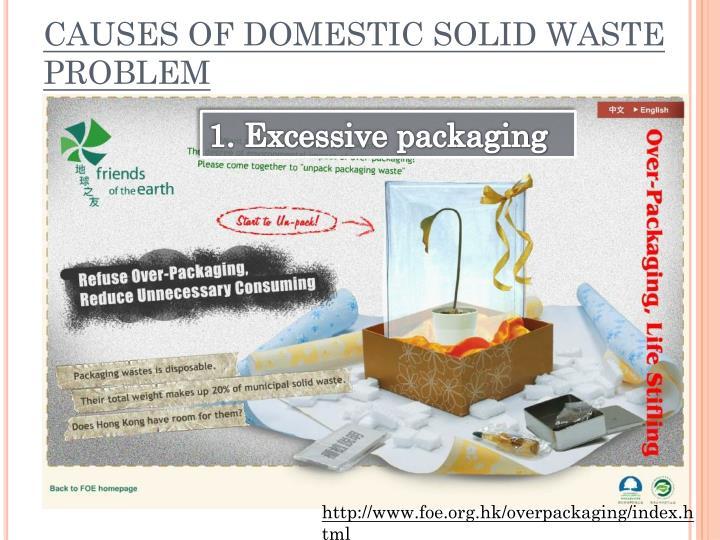 PPT - DOMESTIC SOLID WASTE MANAGEMENT IN HONG KONG PowerPoint ...