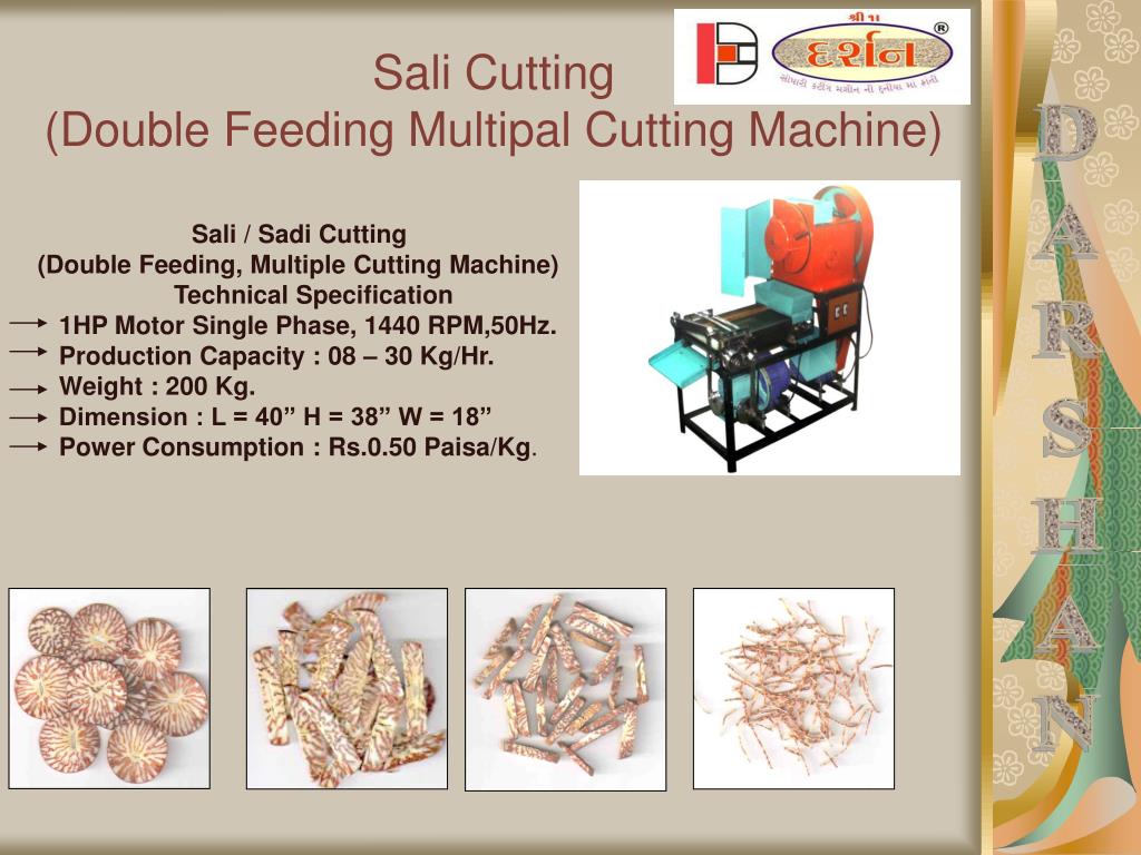 PPT - #All Type of Betal Nut(Supari) Cutting Machine Manufacturing ...