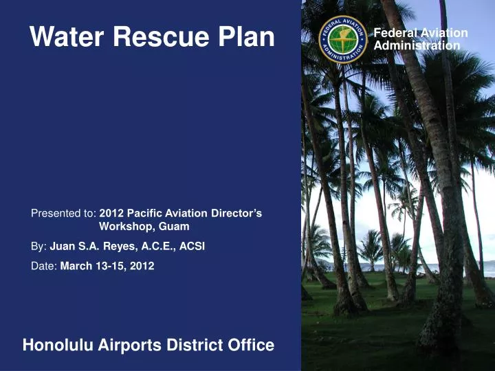 PPT - Water Rescue Plan PowerPoint Presentation, free download - ID:4559038