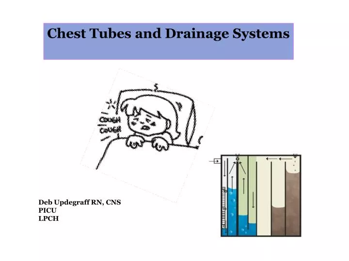 Ppt Chest Tubes And Drainage Systems Powerpoint Presentation Free