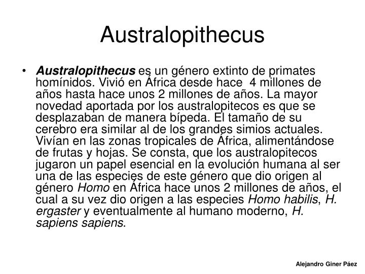 PPT - Los primates y la evolución humana. PowerPoint Presentation - ID ...