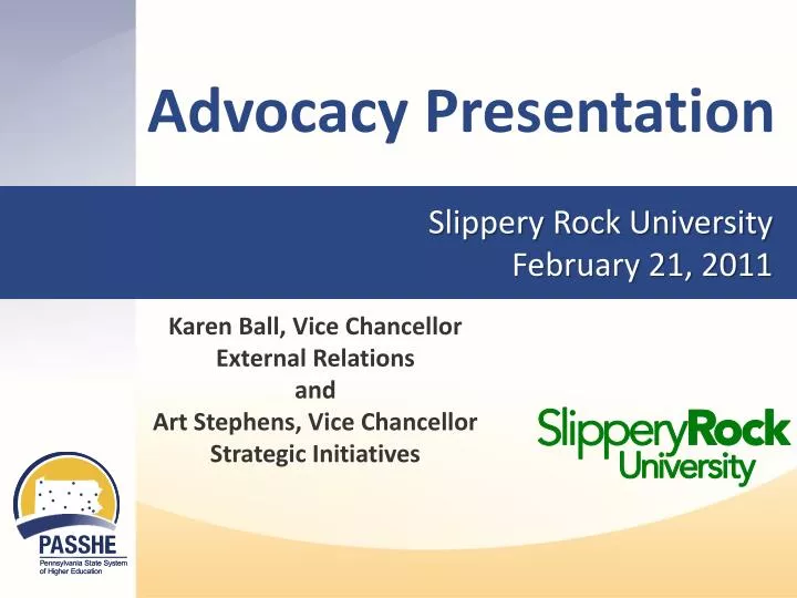 PPT - Advocacy Presentation PowerPoint Presentation, free download - ID ...