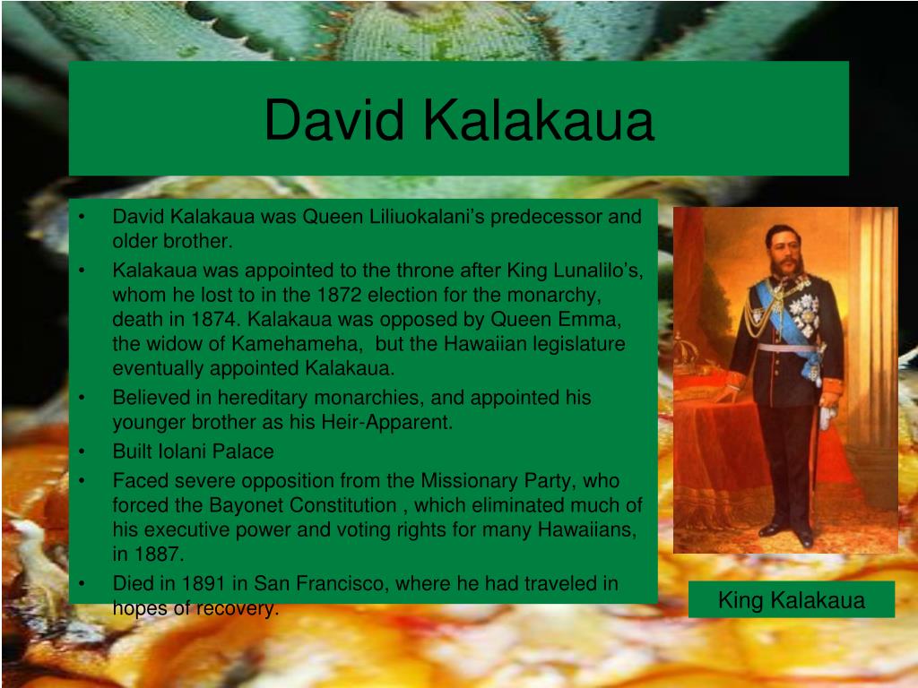 PPT - The Last Hawaiian Royal Family PowerPoint Presentation, free ...