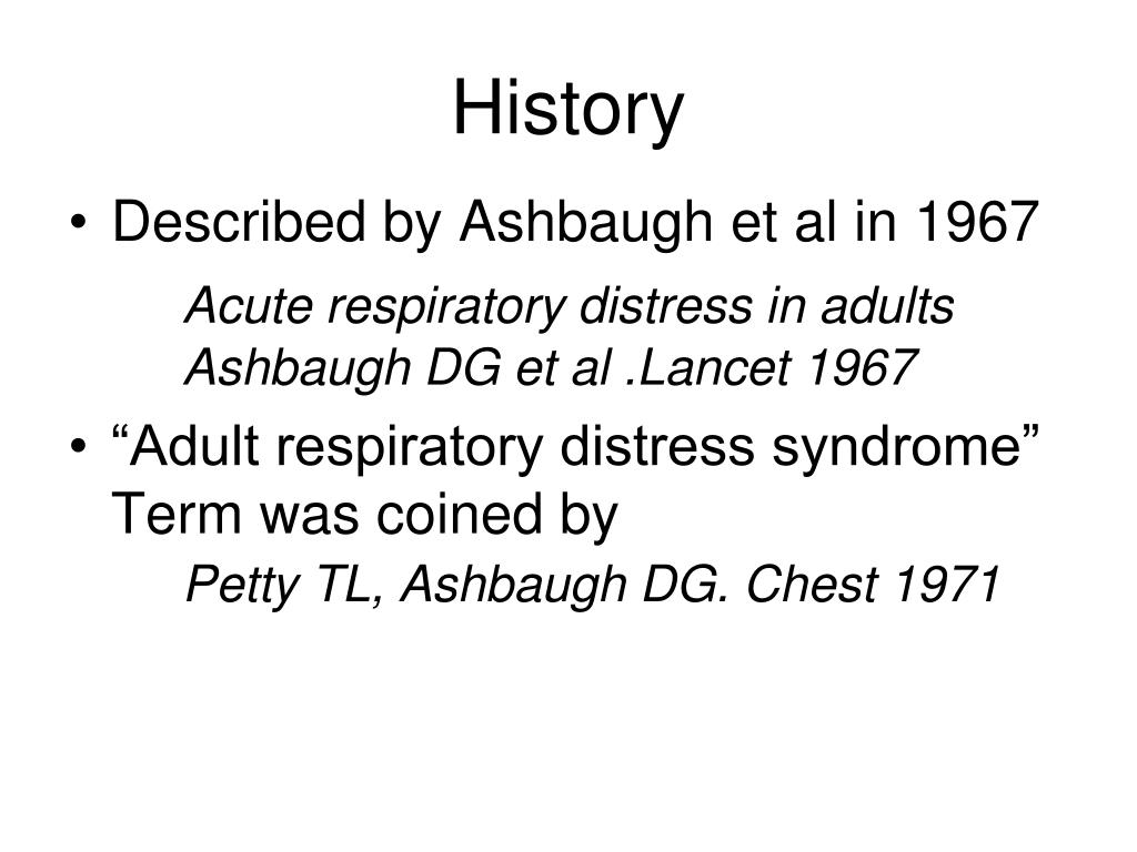 PPT - Acute respiratory distress syndrome PowerPoint Presentation, free ...