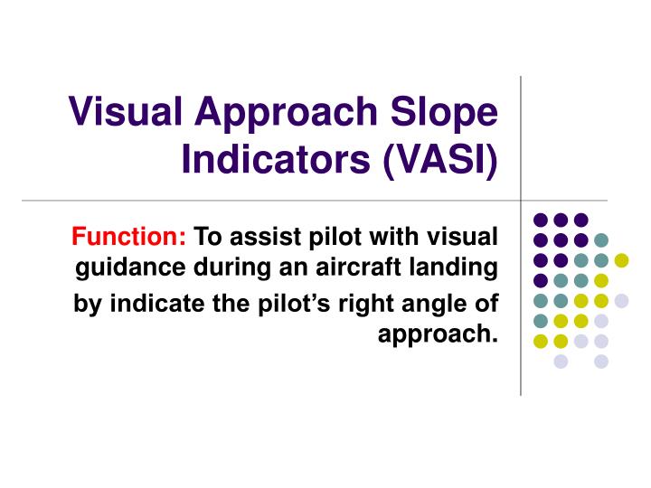 PPT - Lecture 12:Approach Lighting System PowerPoint Presentation - ID ...