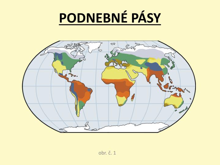 PPT - PODNEBNÉ PÁSY PowerPoint Presentation - ID:4563513