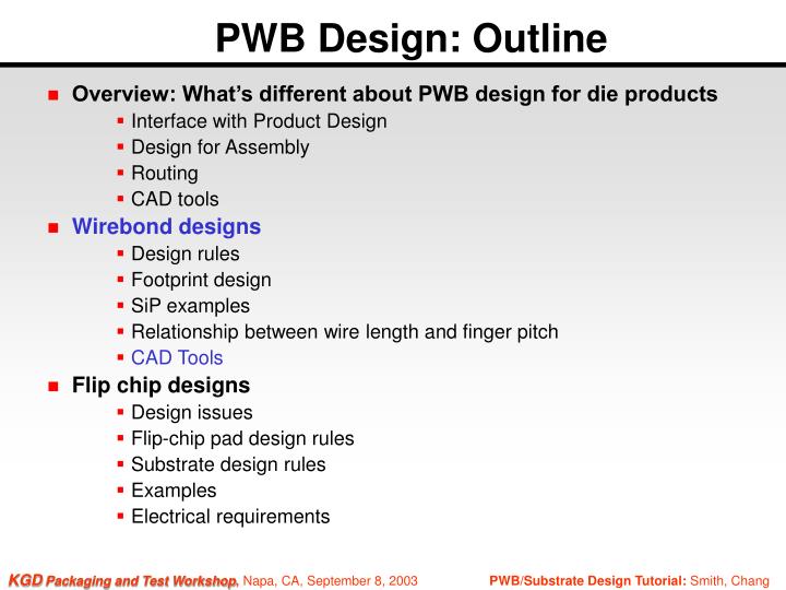 PPT - PWB/Substrate Design Tutorial PowerPoint Presentation - ID:4566291