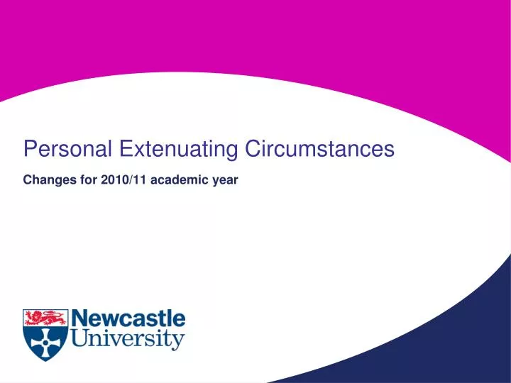 PPT - Personal Extenuating Circumstances PowerPoint Presentation, free ...