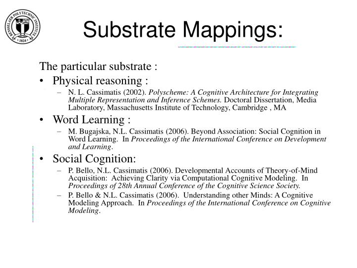 PPT - A Cognitive Substrate for Natural Language Understanding ...