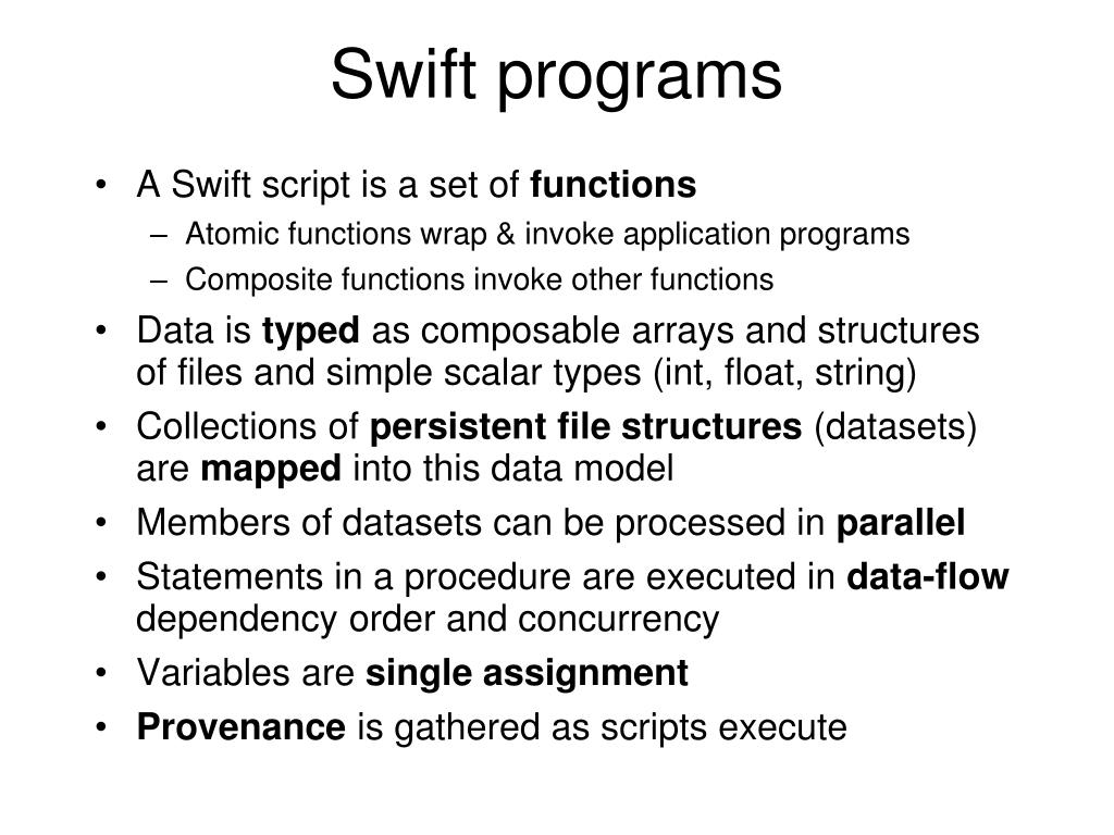 Ppt An Overview Of Swift Parallel Scripting For Distributed Systems Mike Wilde Wildemcsanl