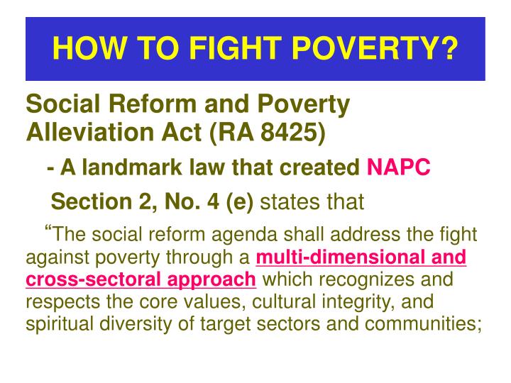 PPT - Taking on the Challenge: Fighting Poverty and Hunger The Right to ...