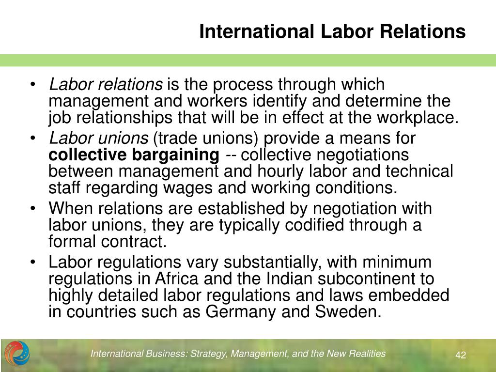 PPT - International Business Strategy, Management & the New Realities ...