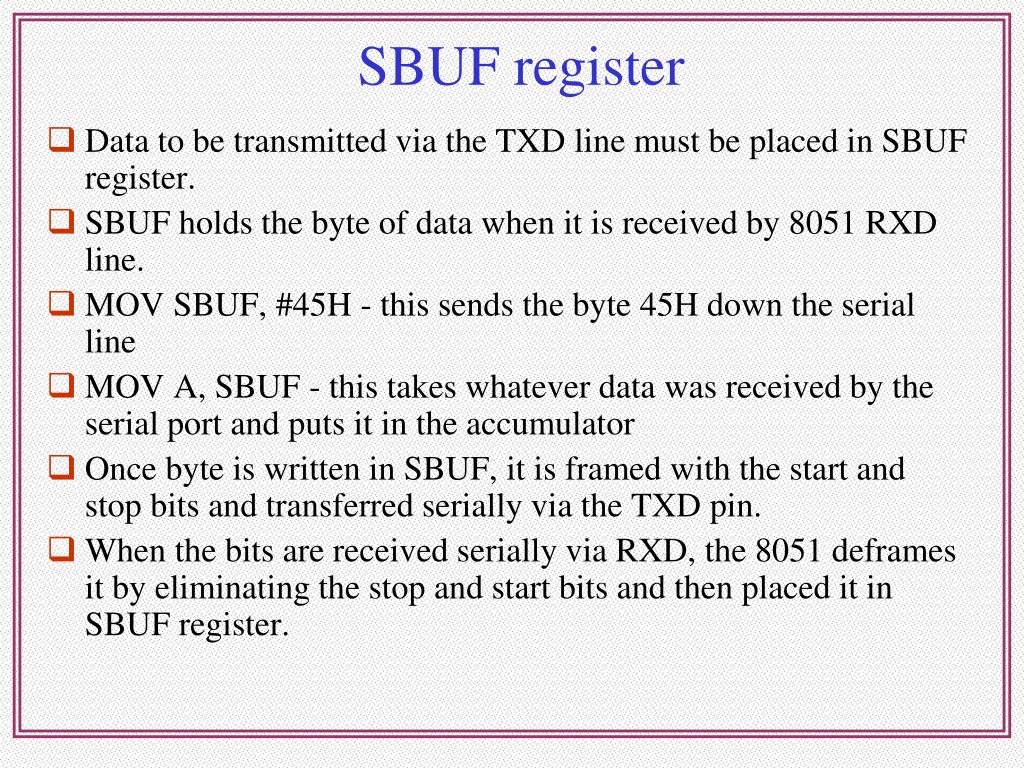 PPT - 8051 Serial Communication PowerPoint Presentation, free download ...