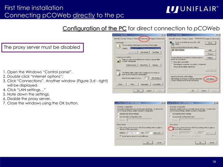PPT - Uniflair pCOWeb Ethernet interface card PowerPoint Presentation ...