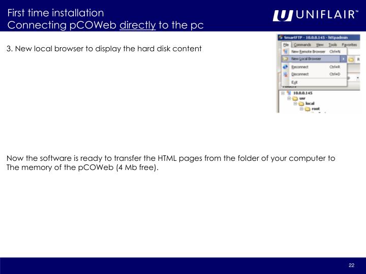 PPT - Uniflair pCOWeb Ethernet interface card PowerPoint Presentation ...