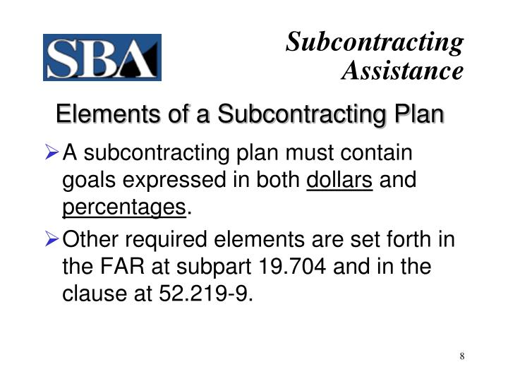 PPT - U.S. Small Business Administration Office of Government ...