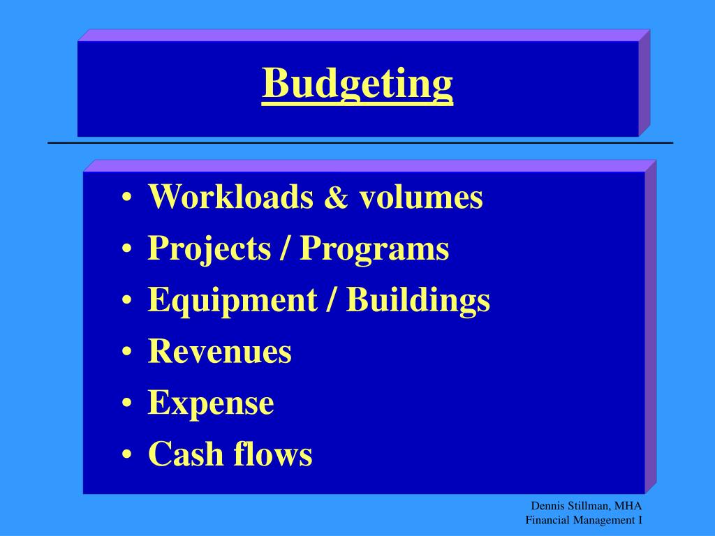PPT - Health Care Finance & Budgeting PowerPoint Presentation, free ...