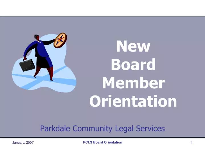 PPT - New Board Member Orientation PowerPoint Presentation, free ...