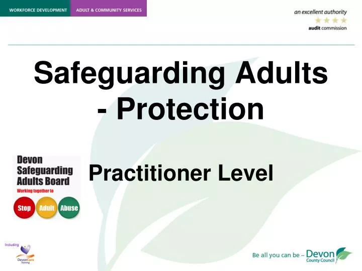 PPT - Safeguarding Adults - Protection PowerPoint Presentation, free ...