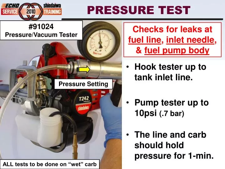 PPT - PRESSURE TEST PowerPoint Presentation, free download - ID:4574283