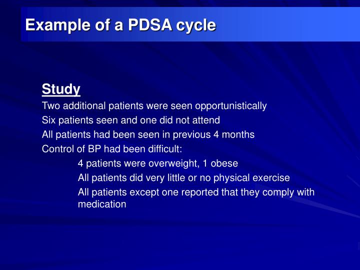 PPT - Tools for Change Plan, Do, Study, Act The PDSA Cycle Explained ...