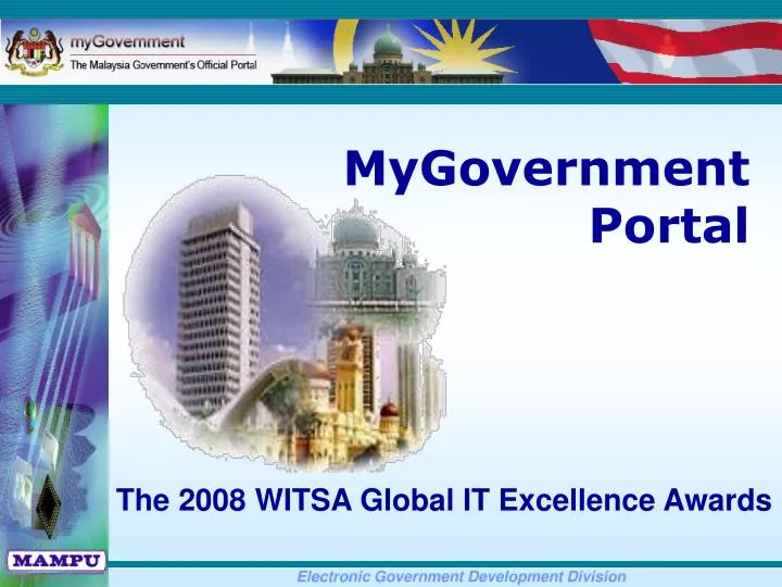 PPT - MyGovernment Portal PowerPoint Presentation, free download - ID ...