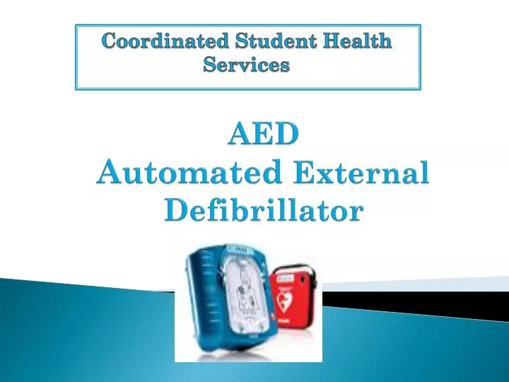 PPT - AED Automated External Defibrillator PowerPoint Presentation ...