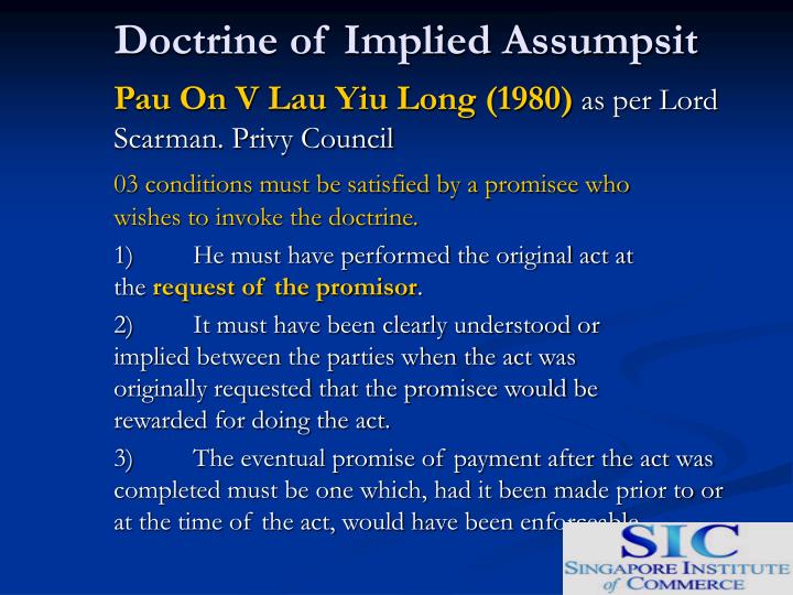 PPT - Law of Contract Consideration PowerPoint Presentation - ID:4578438