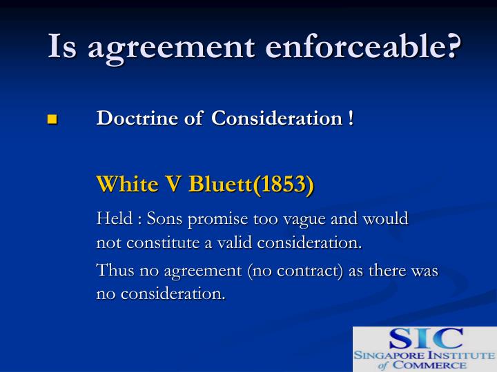PPT - Law of Contract Consideration PowerPoint Presentation - ID:4578438