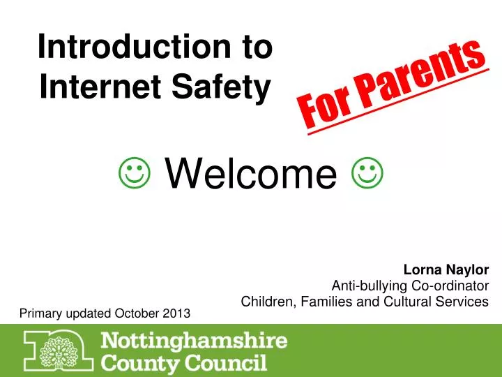 PPT - Introduction to Internet Safety PowerPoint Presentation, free ...