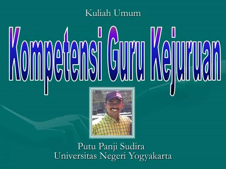 PPT - Putu Panji Sudira PowerPoint Presentation, free download - ID:4579723