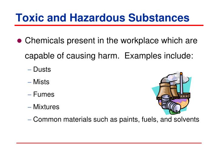 PPT - Toxic and Hazardous Substances PowerPoint Presentation - ID:4579848