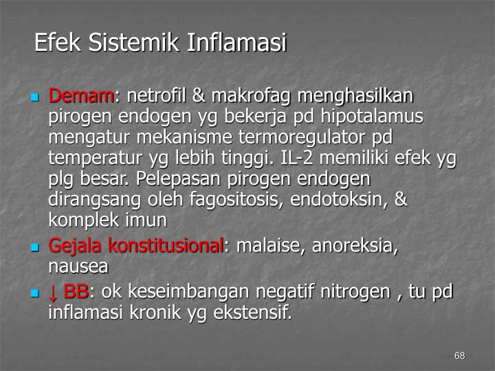 PPT - RESPON INFLAMASI (KP. 2.1.27) PowerPoint Presentation - ID:4580455