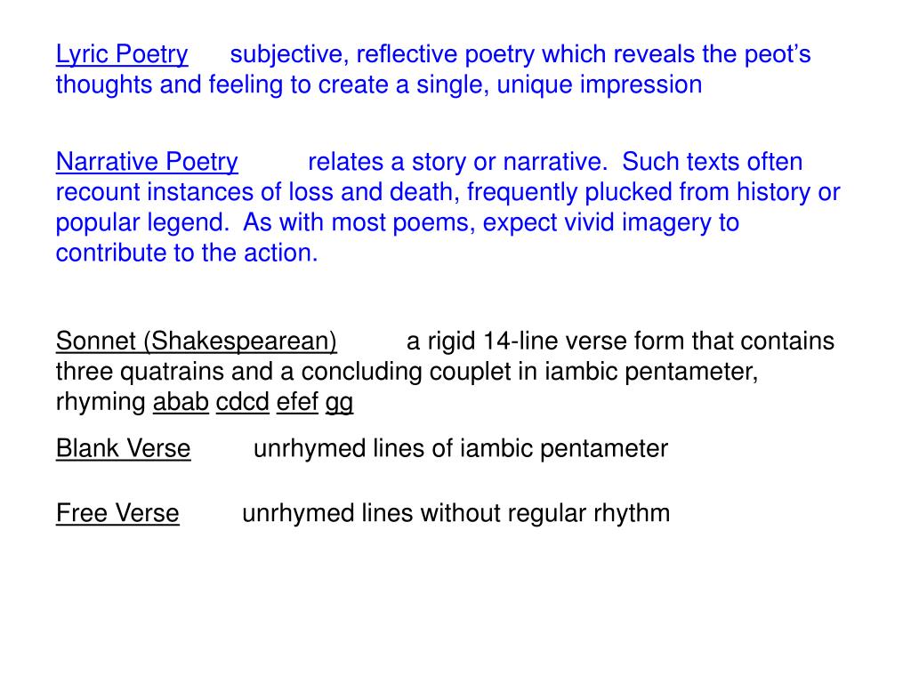 PPT - Blank Verse unrhymed lines of iambic pentameter PowerPoint ... PPT - Blank Verse unrhymed lines of iambic pentameter PowerPoint ...