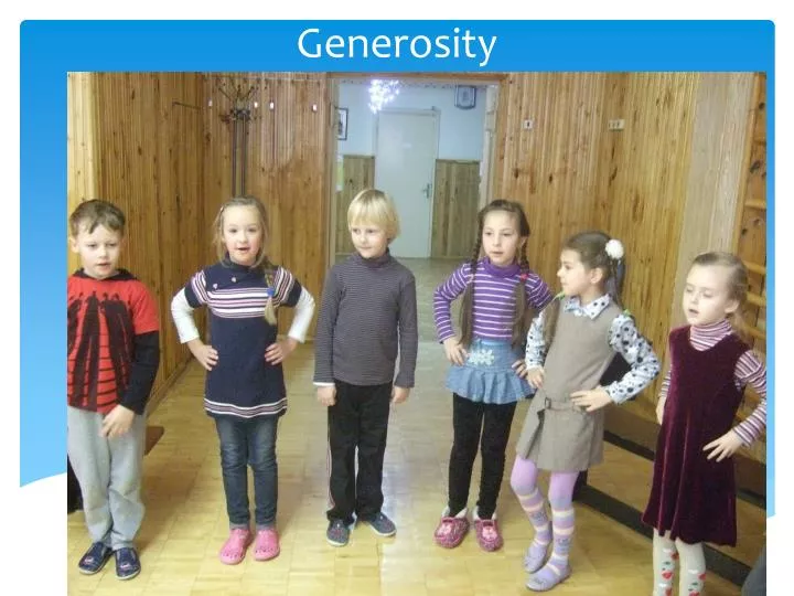 PPT - Generosity PowerPoint Presentation, free download - ID:4581412